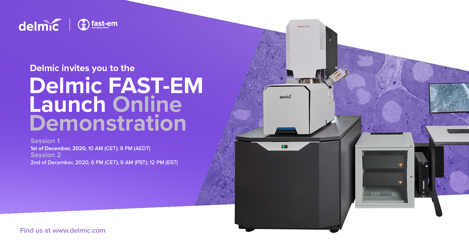 FAST-EM | Ultra-fast automated multibeam electron microscope