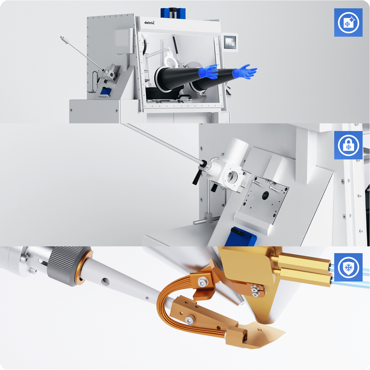 CERES Ice Defence System | Minimize ice contamination in cryo-EM workflow