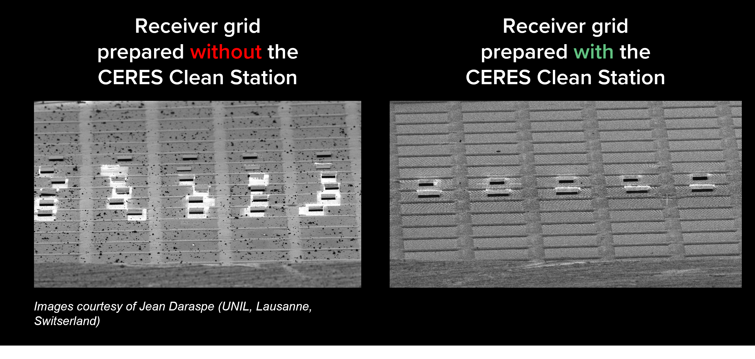 Ensuring contamination-free lift-out lamellae
